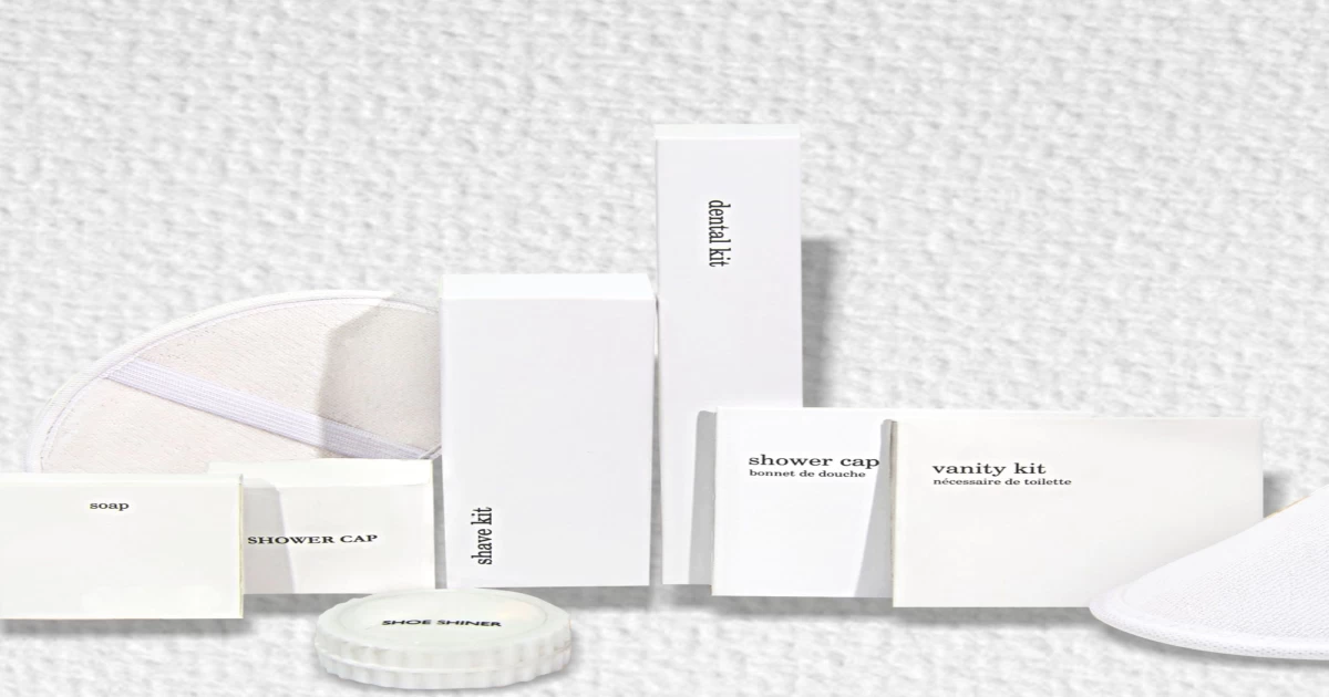 Hotel White Dry Amenities